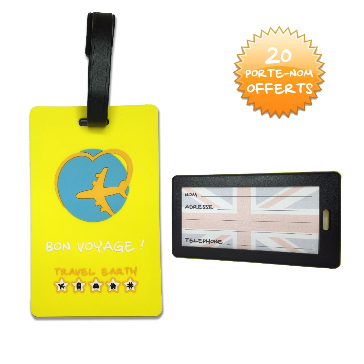 Étiquettes de valises : les meilleurs modèles - Ma Valise Vacances